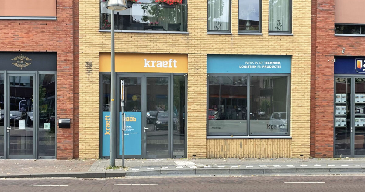 Kraeft uitzendbureau opent… | Boers & Lem | Bedrijfsmakelaars